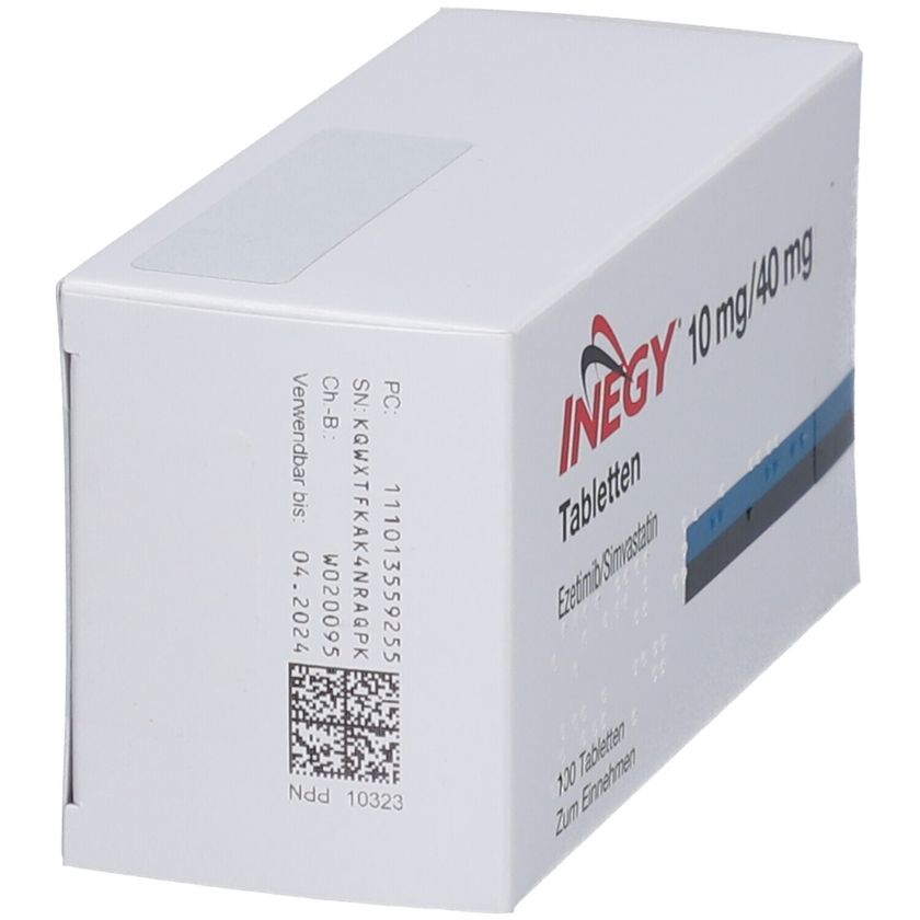 Inegy 10 mg/40 mg 100 St - shop-apotheke.com
