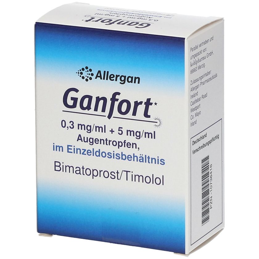 Ganfort 0,3 mg/ml + 5 mg/ml At Im 30x0,4 ml - shop-apotheke.com