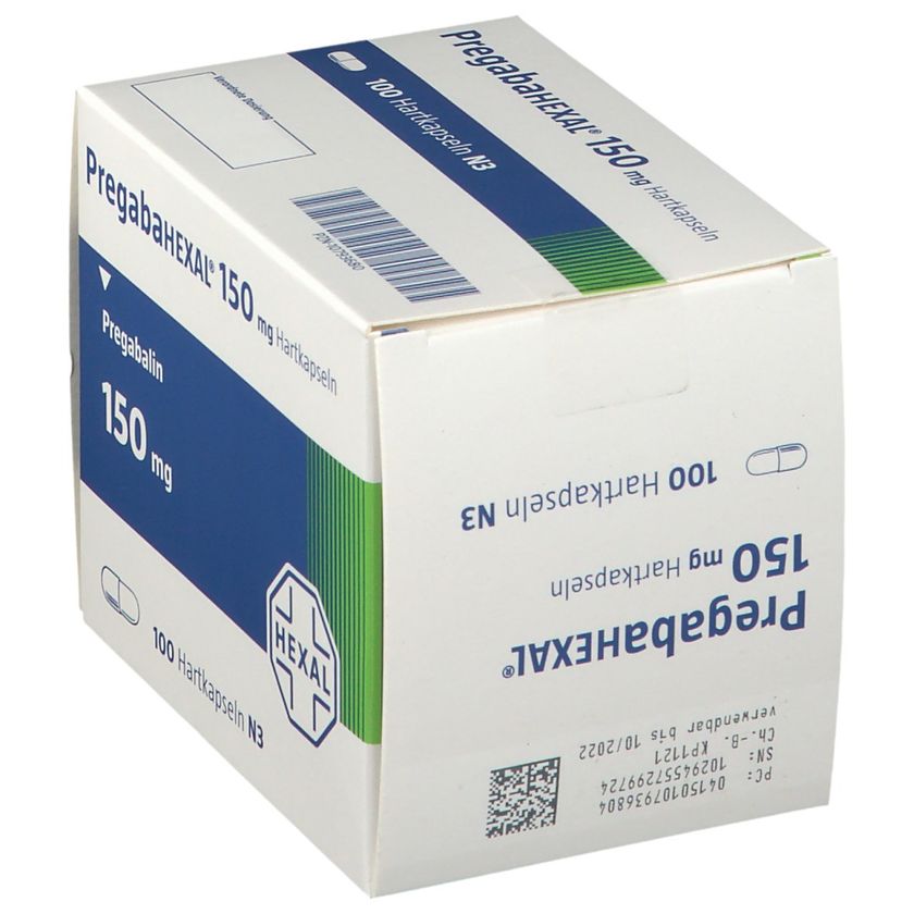 PregabaHEXAL® 150 mg 100 St - shop-apotheke.com