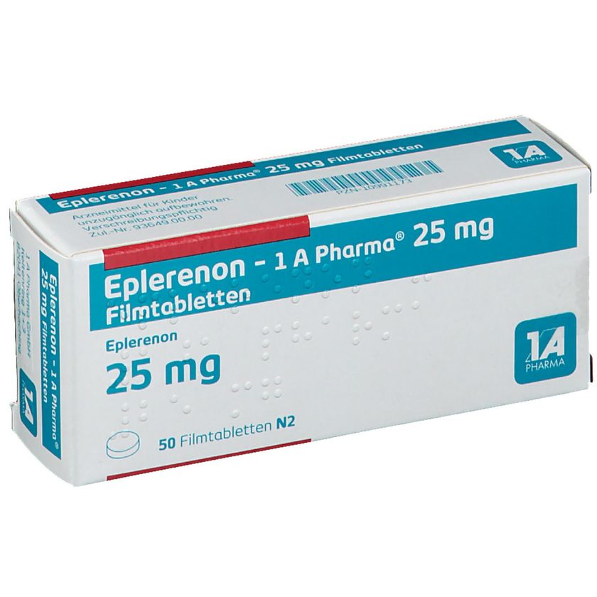 Eplerenon - 1 A Pharma® 25 mg 50 St - shop-apotheke.com