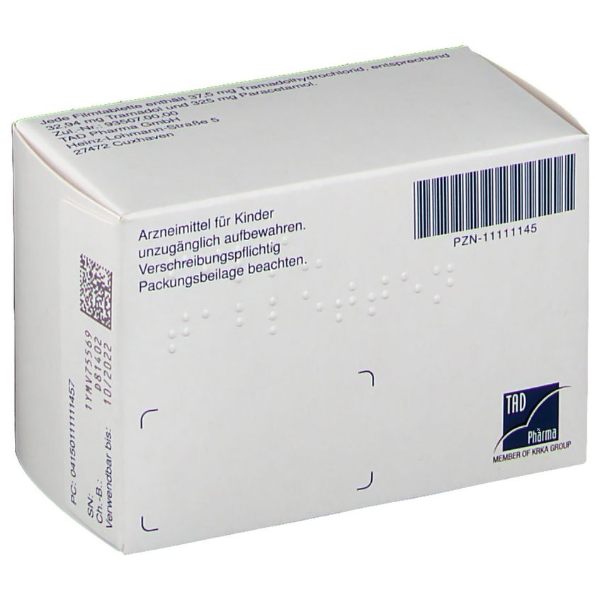 Tramabian® 37,5 mg/325 mg 50 St - shop-apotheke.com