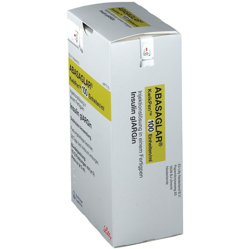 ABASAGLAR® KwikPen™ 100 Einheiten/ml 10x3 ml - shop-apotheke.com