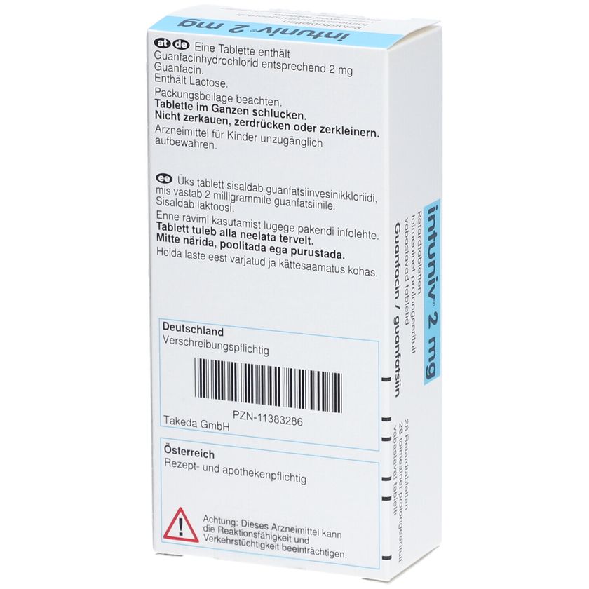 Intuniv® 2 mg 28 St - shop-apotheke.com