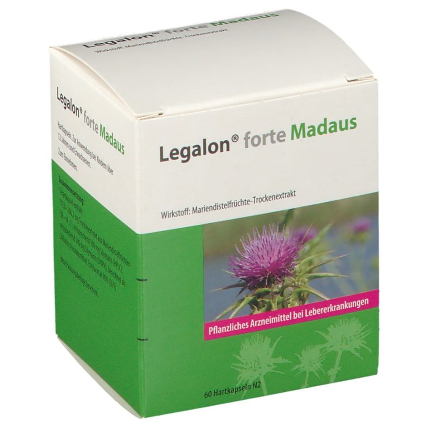Legalon forte® Madaus 60 St - shop-apotheke.com