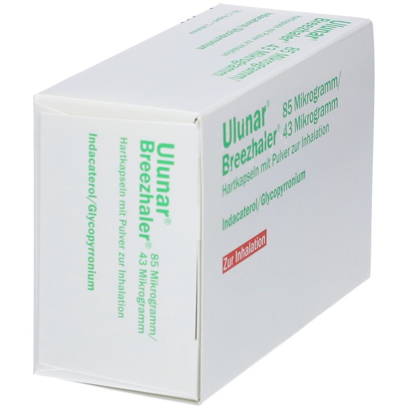 Ulunar® Breezhaler® 85 µg/43 µg 30 St - shop-apotheke.com