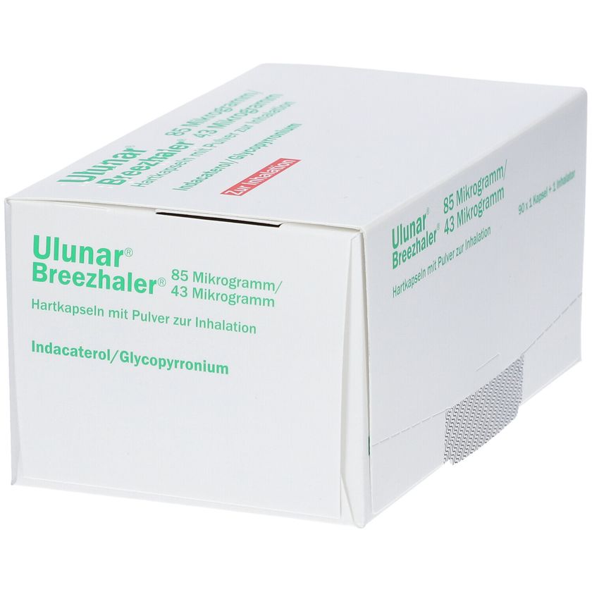 Ulunar® Breezhaler® 85 µg/43 µg 90 St - shop-apotheke.com