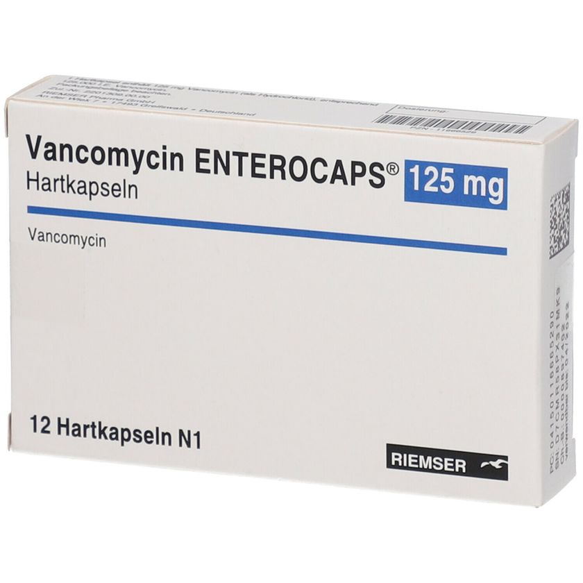 Vancomycin Enterocaps 125 mg 12 St - shop-apotheke.com