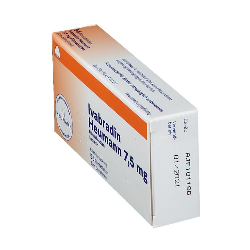 Ivabradin Heumann 7,5 mg 56 St - shop-apotheke.com