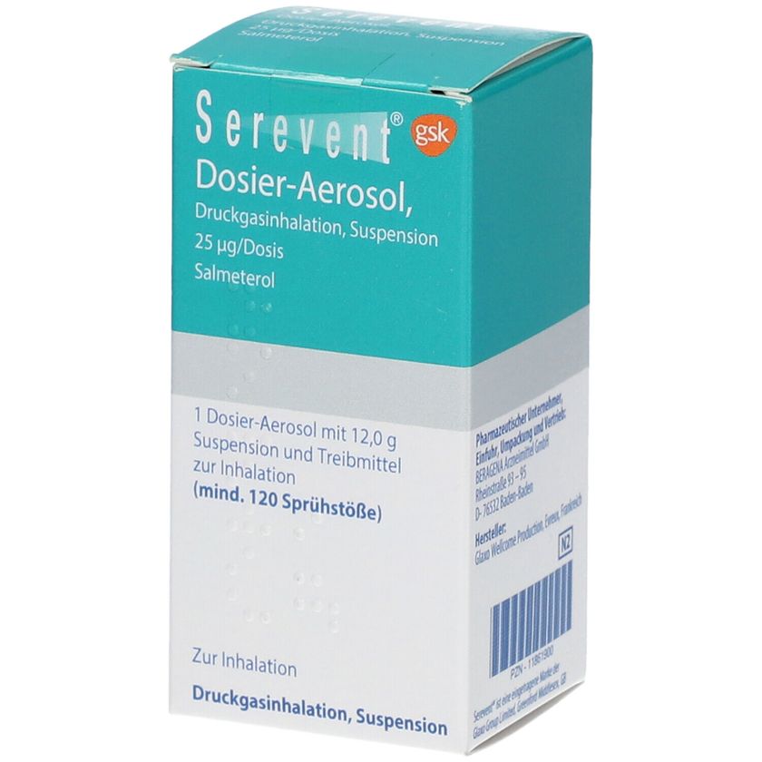 Serevent Dosier Aerosol 120 Hub 1 St - shop-apotheke.com