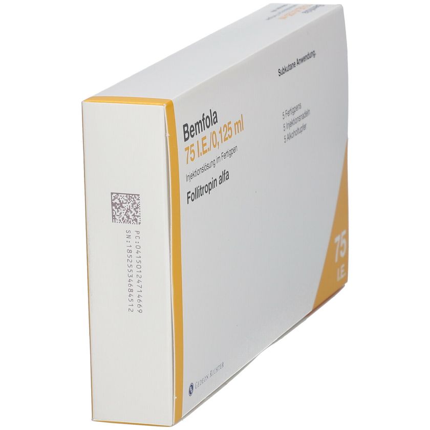Bemfola 75 I.E./0,125 ml 5 St - shop-apotheke.com