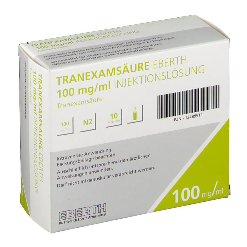 TRANEXAMSÄURE EBERTH 100 mg/ml 10x5 ml - shop-apotheke.com