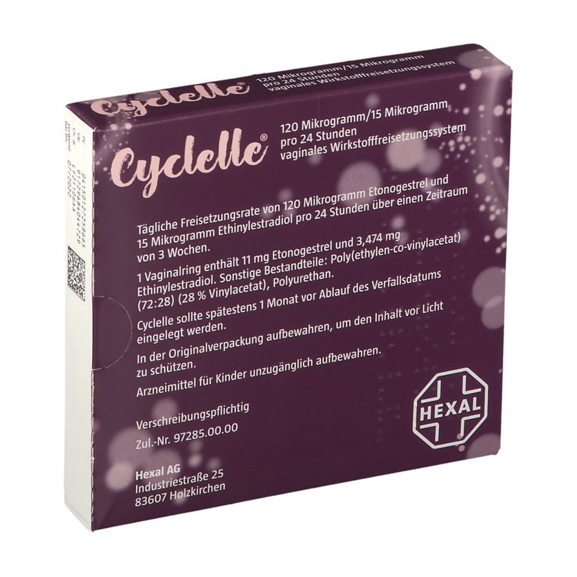 Cyclelle® 120 µg/15 µg pro 24 Stunden 3 St - shop-apotheke.com