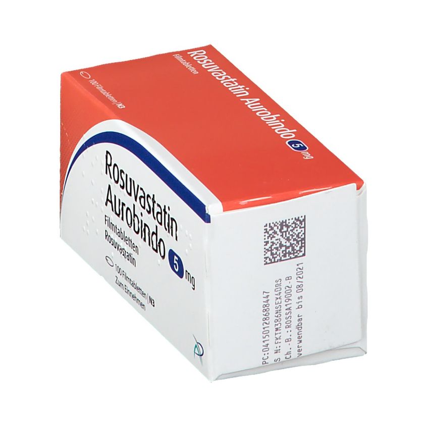 Rosuvastatin Aurobindo 5 mg 100 St - shop-apotheke.com
