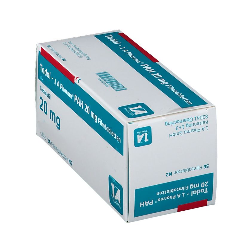 Tadal - 1 A Pharma® PAH 20 mg 56 St - shop-apotheke.com