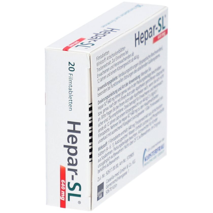 Hepar-SL® 640 mg 20 St - shop-apotheke.com