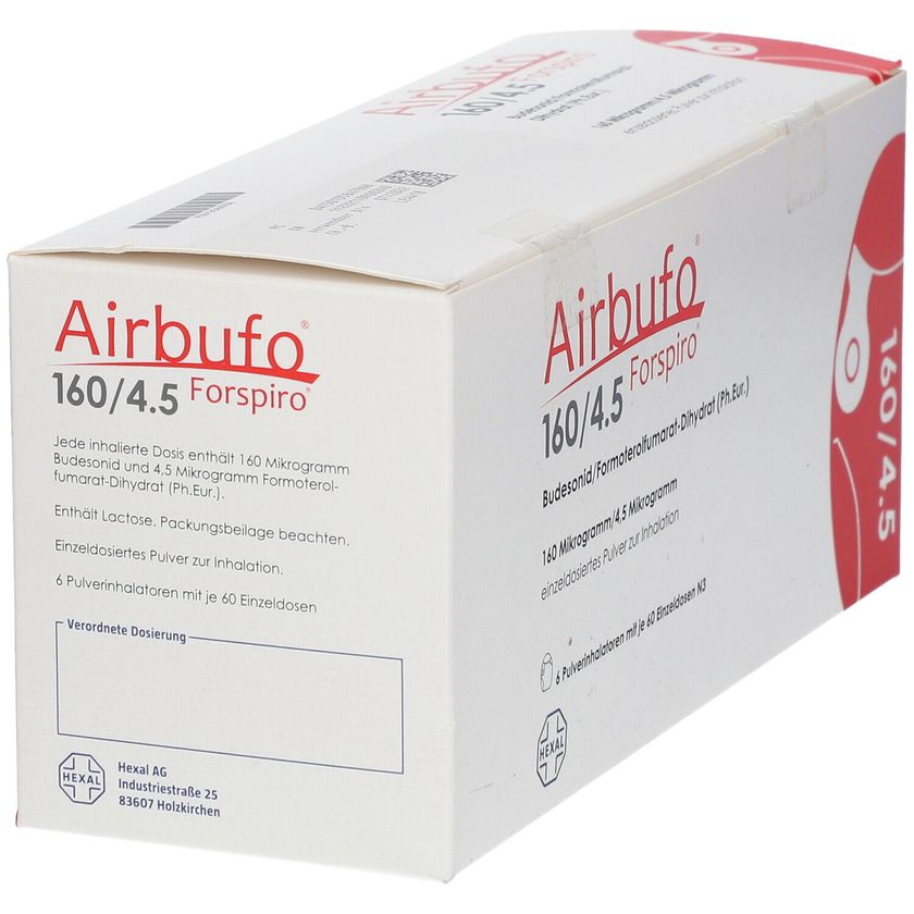 Airbufo® Forspiro® 160 µg/4,5 µg 6 St - shop-apotheke.com