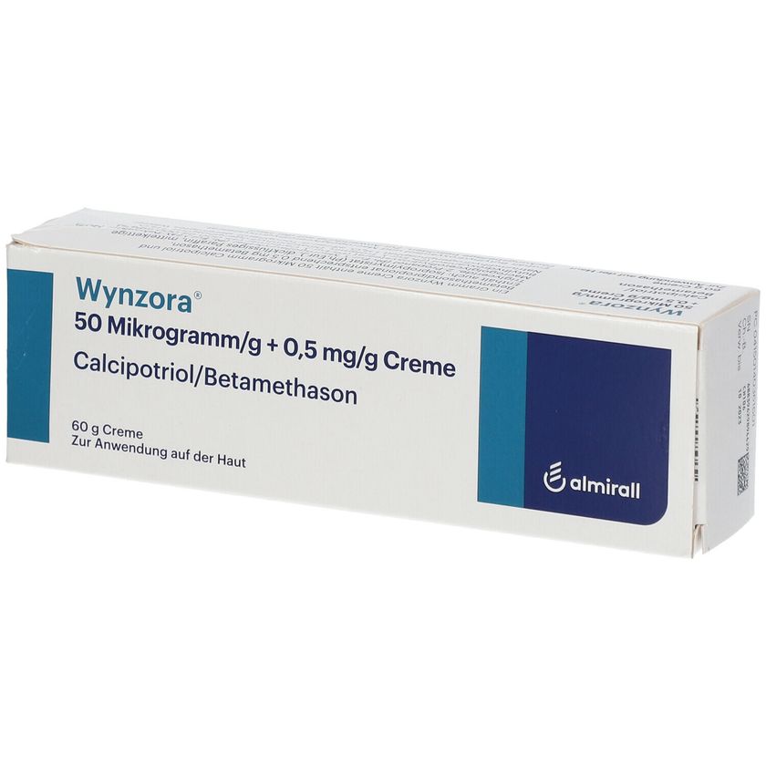 WYNZORA 50 Mikrogramm/g + 0,5 mg/g Creme 60 g - shop-apotheke.com