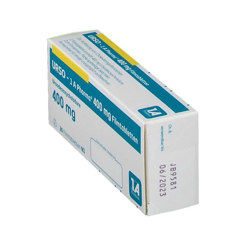 URSO - 1 A Pharma® 400 mg 30 St - shop-apotheke.com