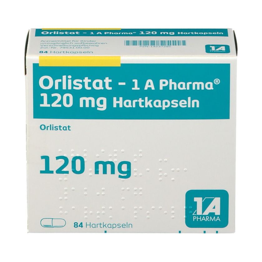 Orlistat - 1 A Pharma® 120 mg 84 St - shop-apotheke.com