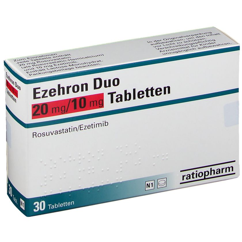 Ezehron Duo 20 mg/10 mg 30 St - shop-apotheke.com