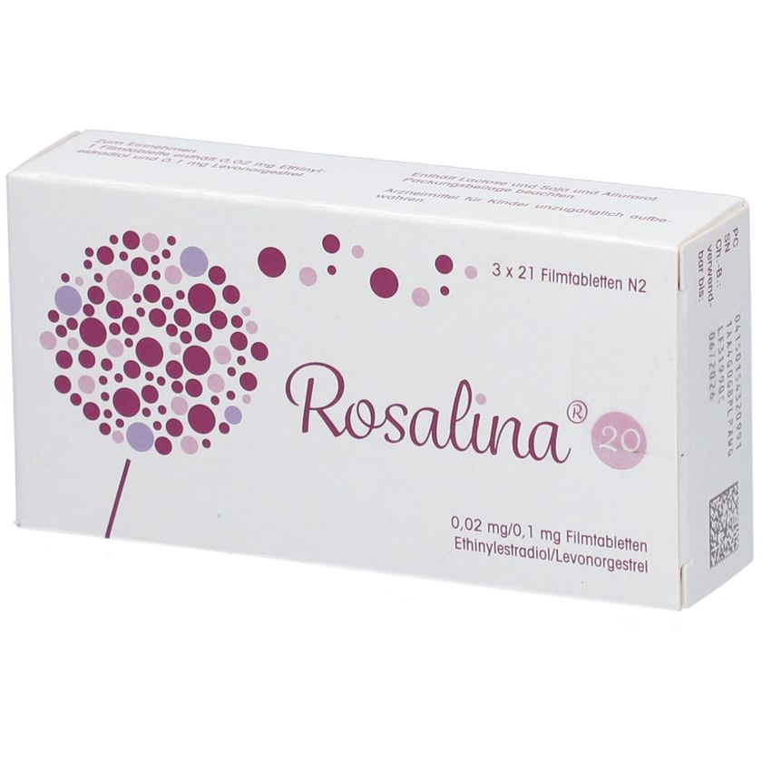 Rosalina 20 0,02 mg/0,1 mg 63 St - shop-apotheke.com