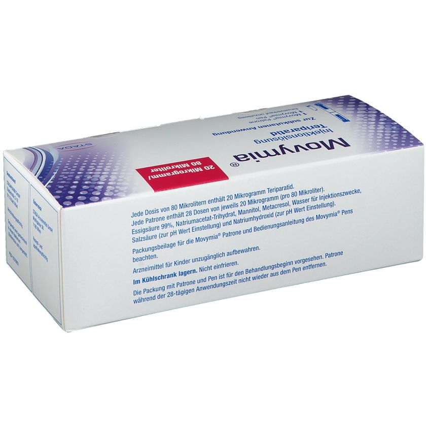 Movymia® Pen und 20 µg/80 µl Injektionslösung 1 St - shop-apotheke.com