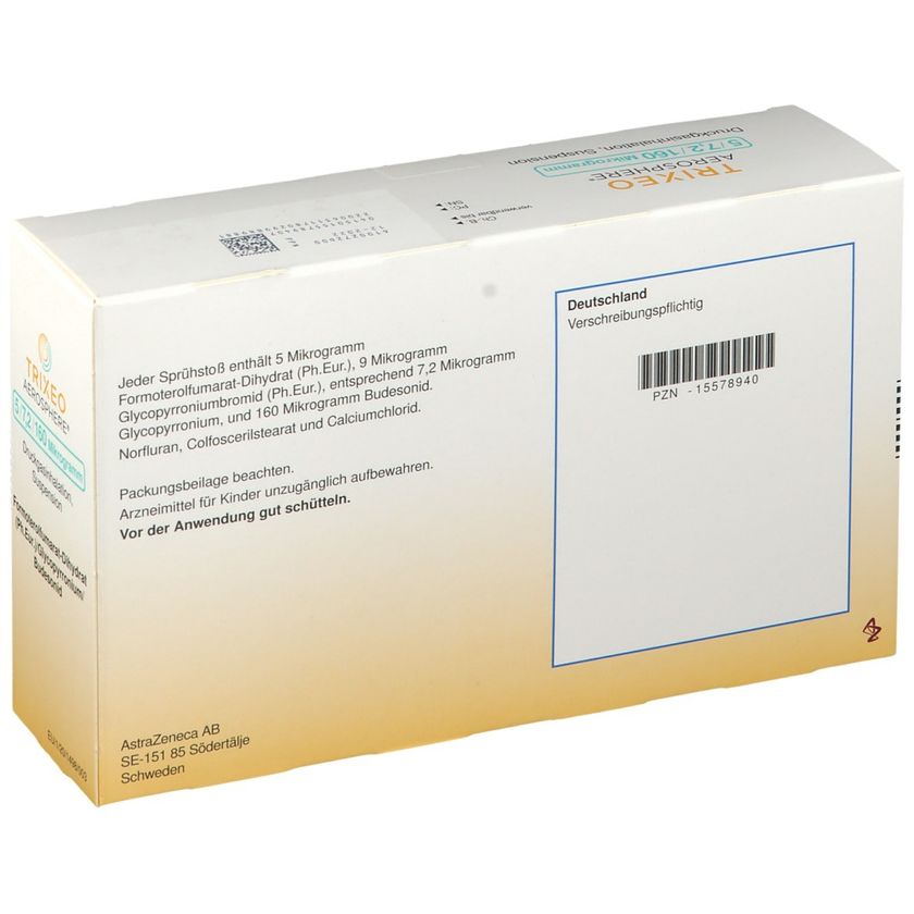 Trixeo Aerosphere® 5 µg/7,2 µg/160 µg 3 St - shop-apotheke.com