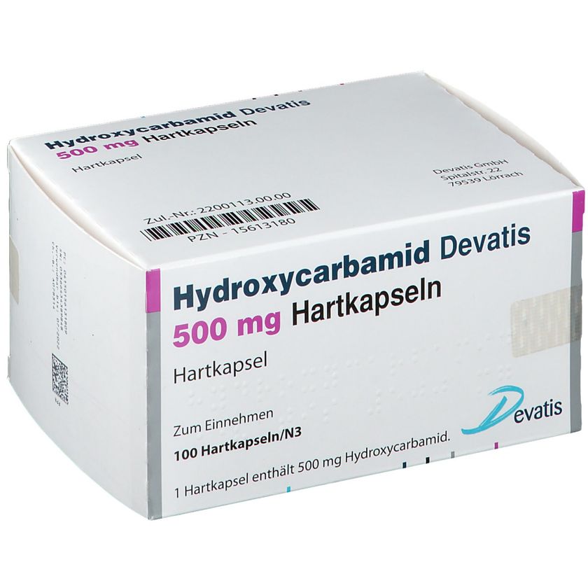Hydroxycarbamid Devatis 500 mg 100 St - shop-apotheke.com