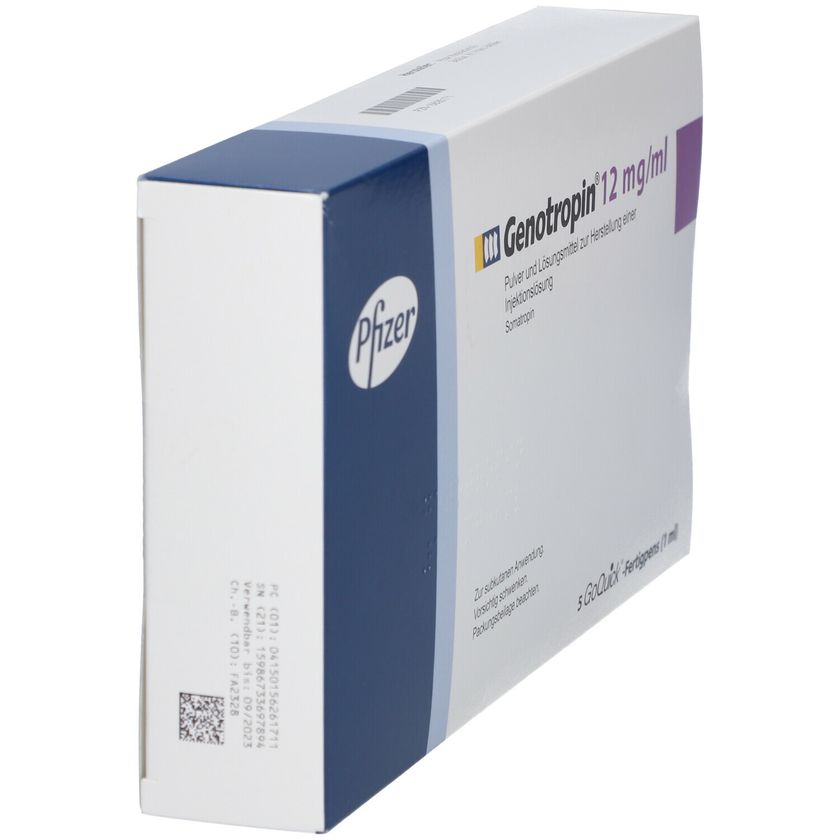 GENOTROPIN 12 mg/ml GoQuick Fertigpen 5 St - shop-apotheke.com