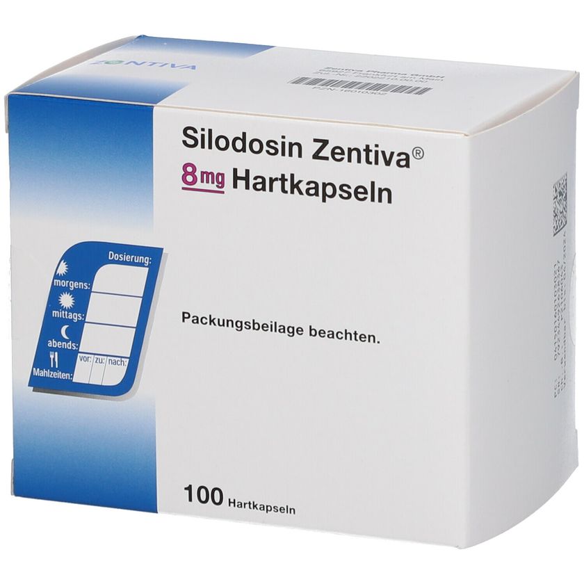 Silodosin Zentiva® 8 mg 100 St - shop-apotheke.com