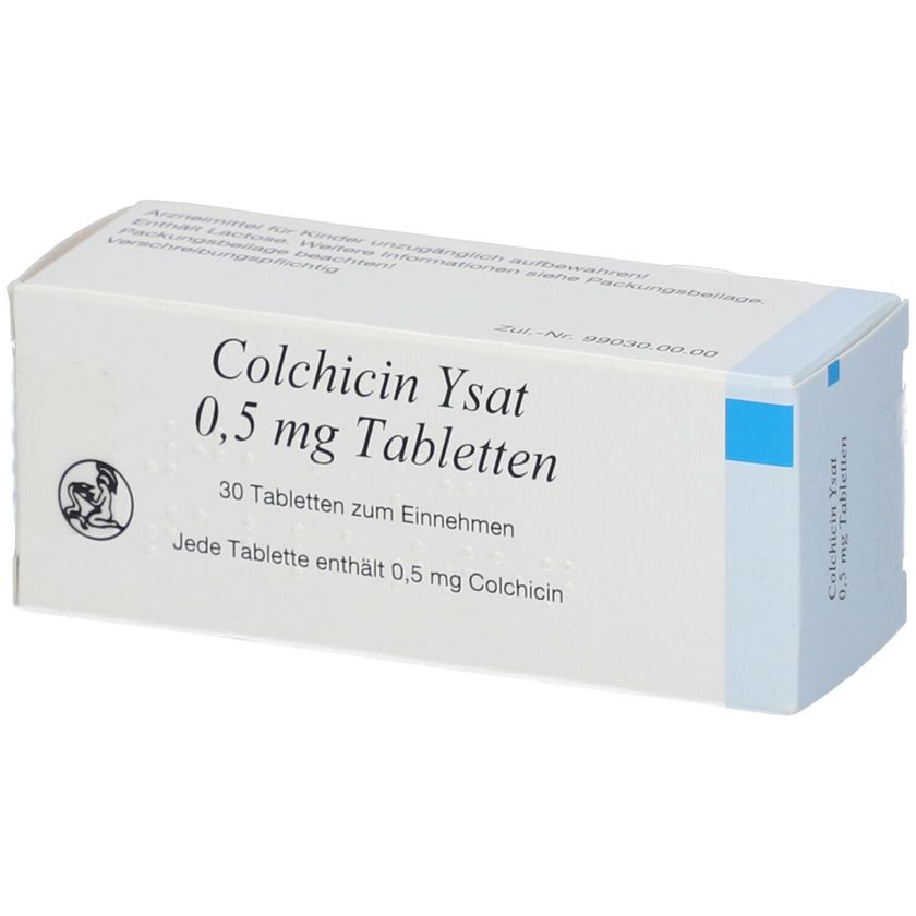 Colchicin Ysat 0,5 mg 30 St - shop-apotheke.com
