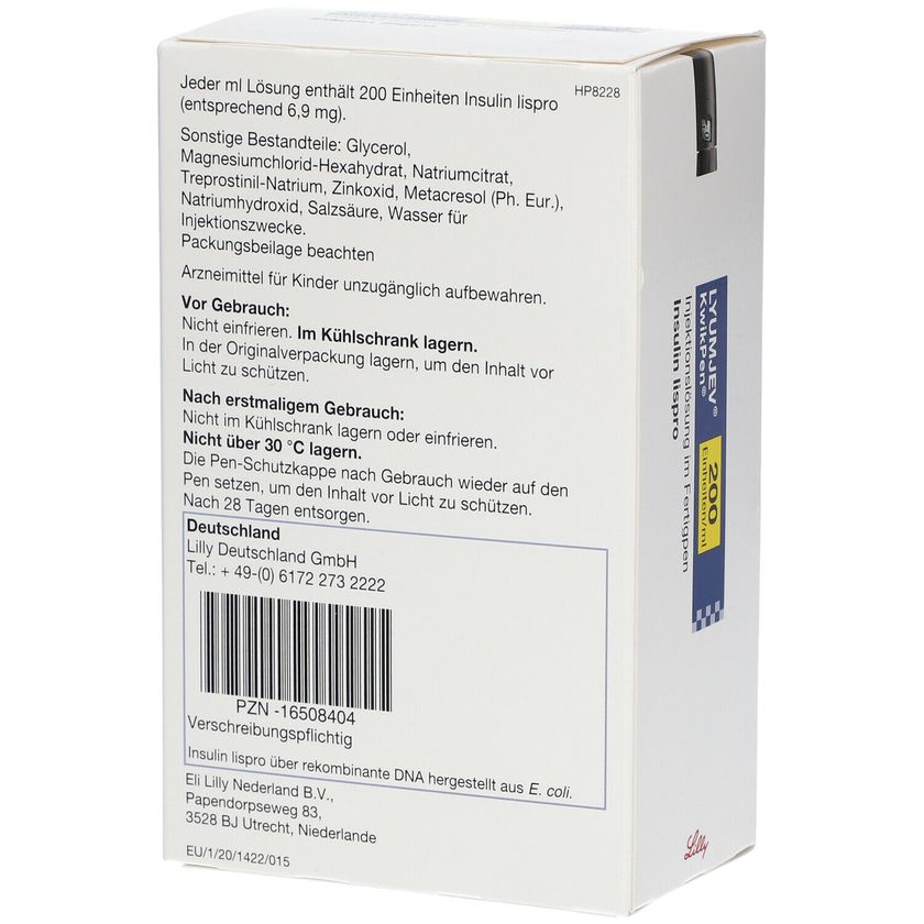 LYUMJEV® 200 Einheiten/ml KwikPen™ 10x3 ml - shop-apotheke.com
