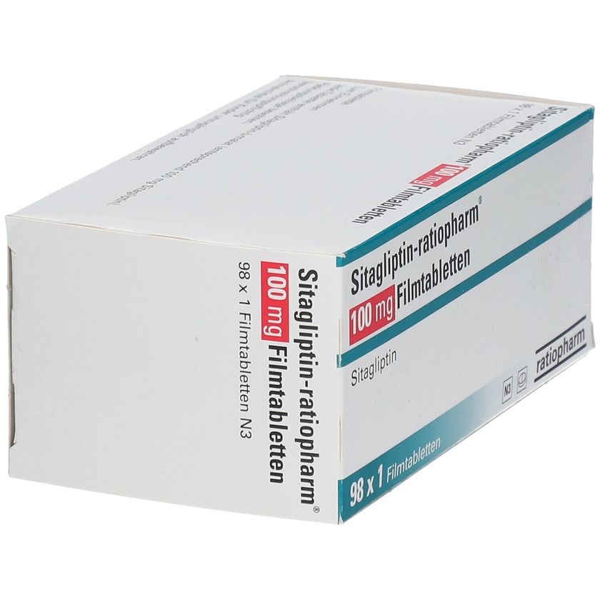 Sitagliptin-ratiopharm® 100 mg 98 St - shop-apotheke.com