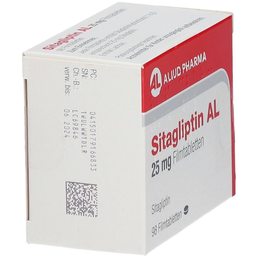SITAGLIPTIN AL 25 mg Filmtabletten 98 St - shop-apotheke.com