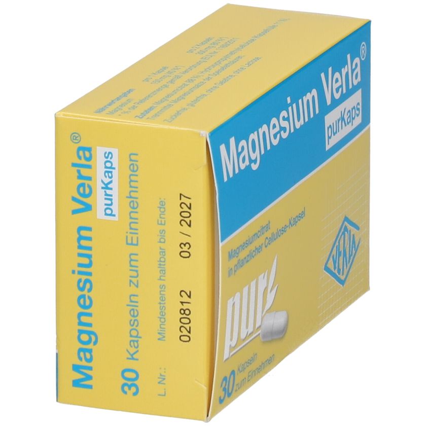 Magnesium Verla® purKaps Kapseln 30 St - shop-apotheke.com