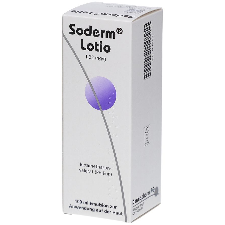 Soderm® Lotio 1,22 mg/g 100 ml - shop-apotheke.com