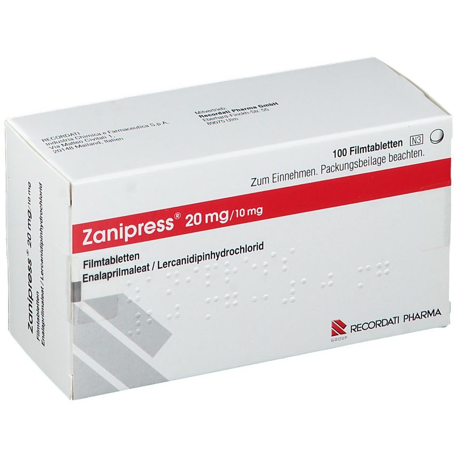 Zanipress® 20 mg/10 mg 100 St - shop-apotheke.com