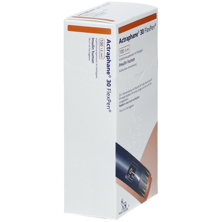 Actraphane® 30 FlexPen® 100 I.E./ml 10x3 ml - shop-apotheke.com