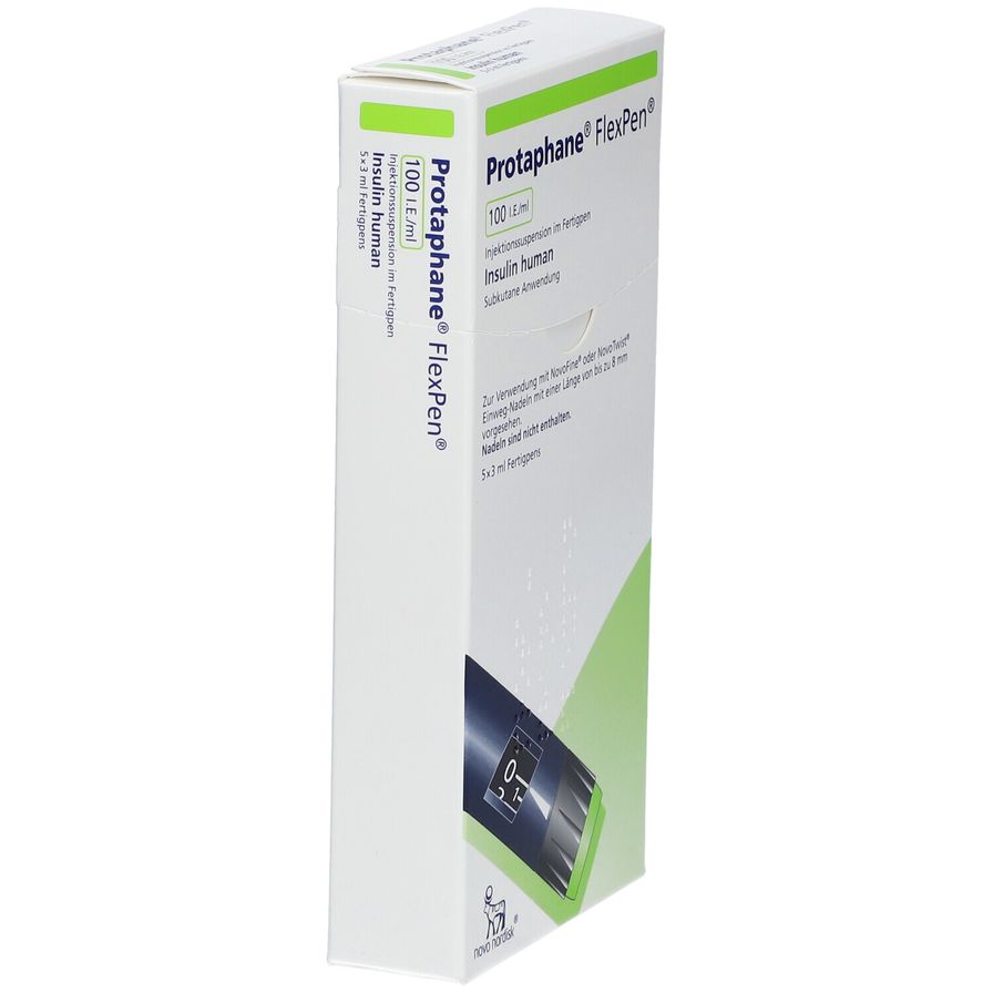 Protaphane® FlexPen® 100 I.E./ml 5x3 ml - shop-apotheke.com