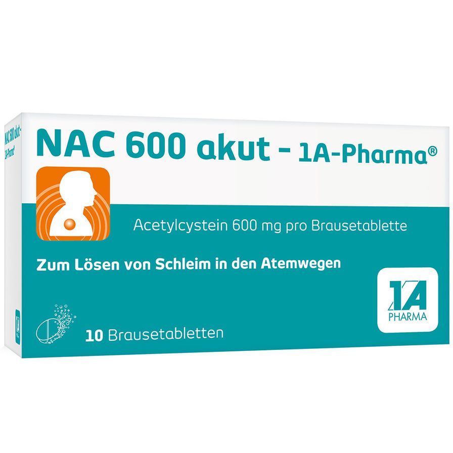 NAC 600 akut - 1A Pharma® 10 St - shop-apotheke.com