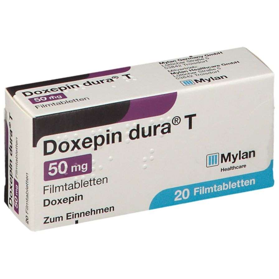 Doxepin dura® T 50 mg 20 St - shop-apotheke.com