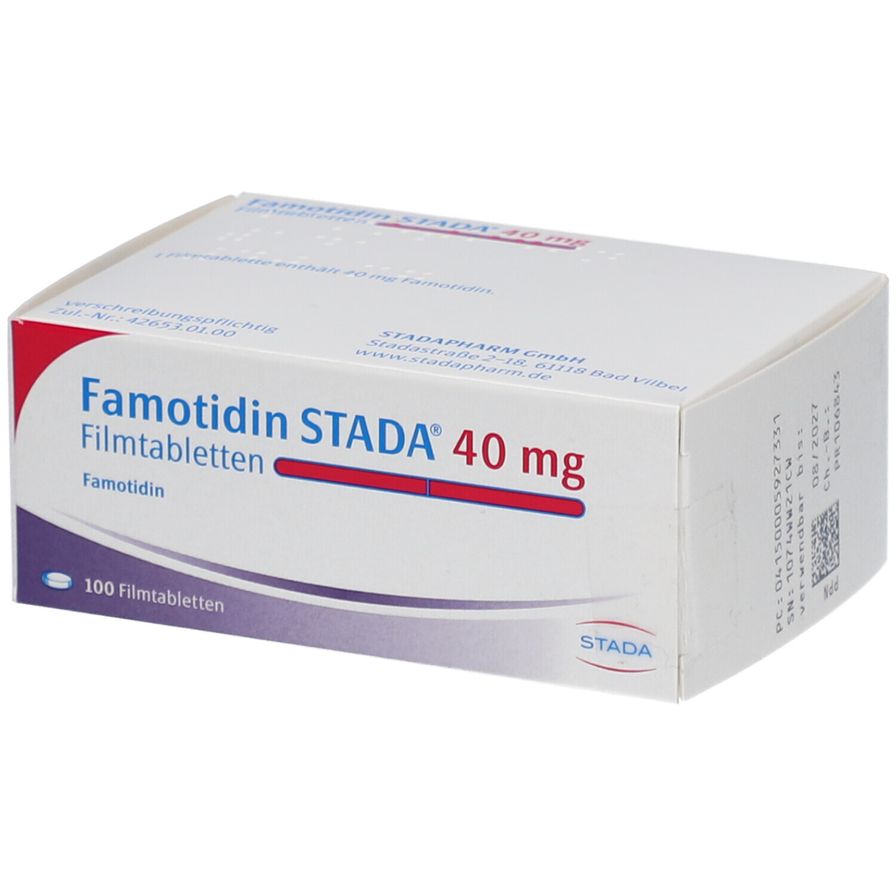Famotidin STADA® 40 mg 100 St - shop-apotheke.com