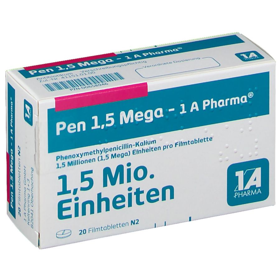 Pen 1,5 Mega - 1 A Pharma® 20 St - shop-apotheke.com