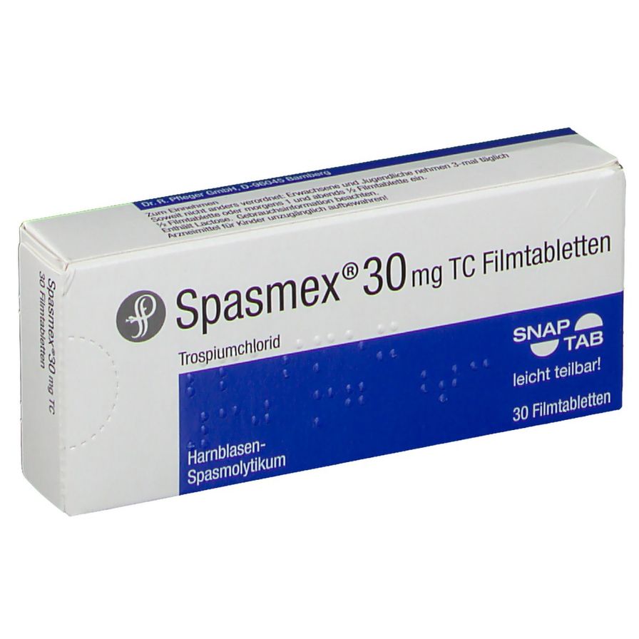 SPASMEX® 30 mg TC 30 St - shop-apotheke.com