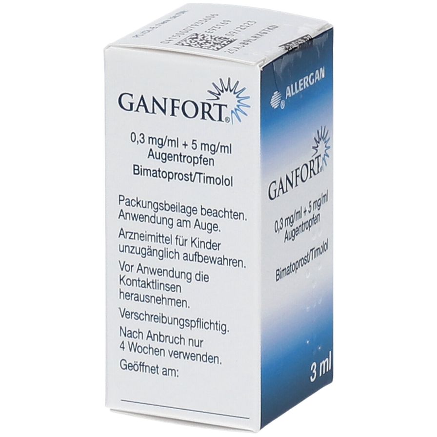 GANFORT 0,3 mg/ml + 5 mg/ml Augentropfen 3 ml - shop-apotheke.com