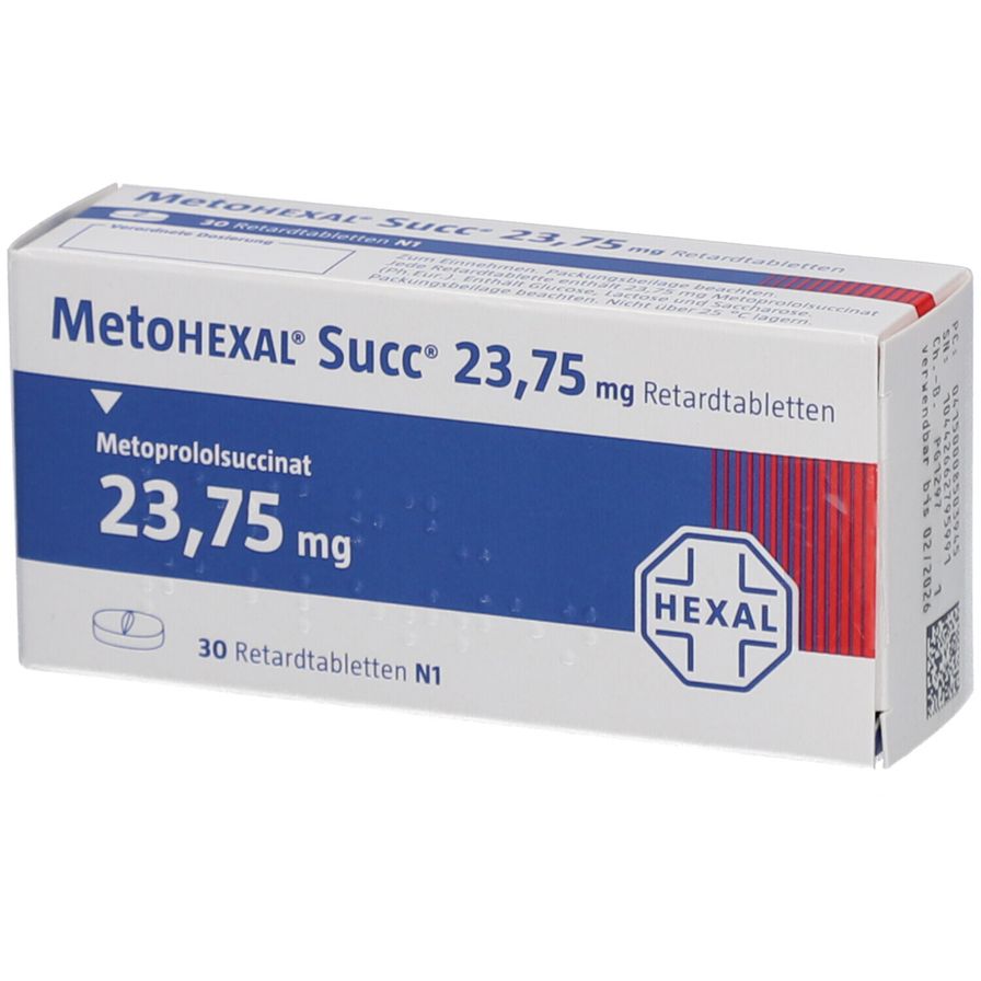 MetoHEXAL® Succ® 23,75 mg 30 St - shop-apotheke.com