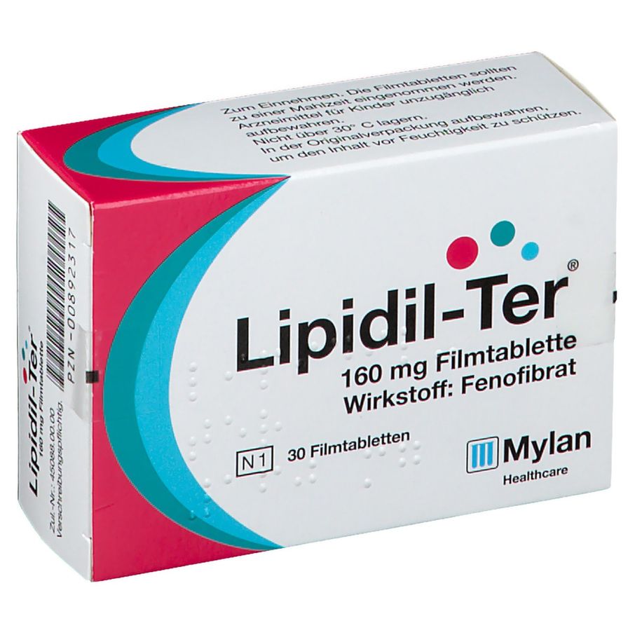 Lipidil-Ter® 160 mg 30 St - shop-apotheke.com