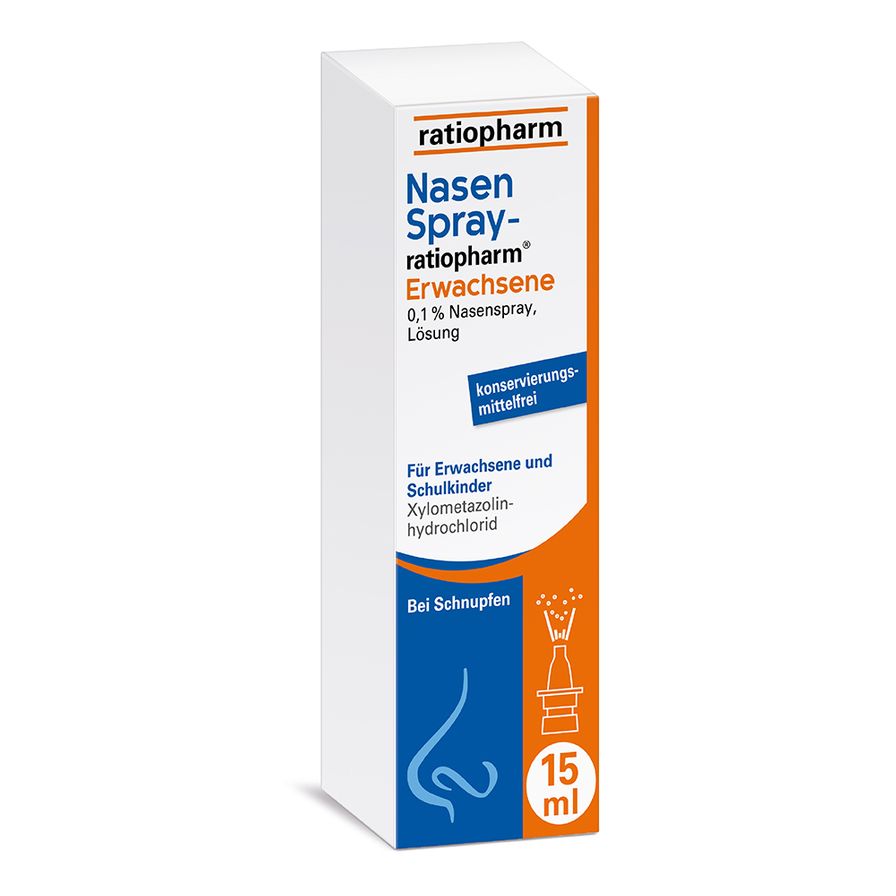 Nasenspray-ratiopharm® Erwachsene 15 ml - shop-apotheke.com