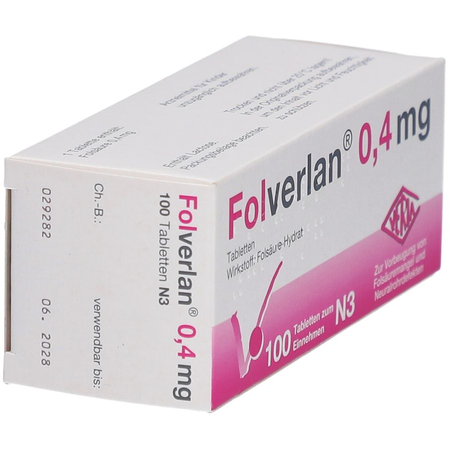 Folverlan® 0,4 mg Tabletten 100 St - shop-apotheke.com
