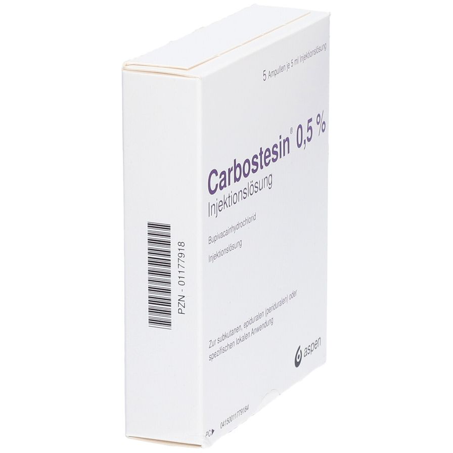 Carbostesin® 0,5 % 5x5 ml - shop-apotheke.com